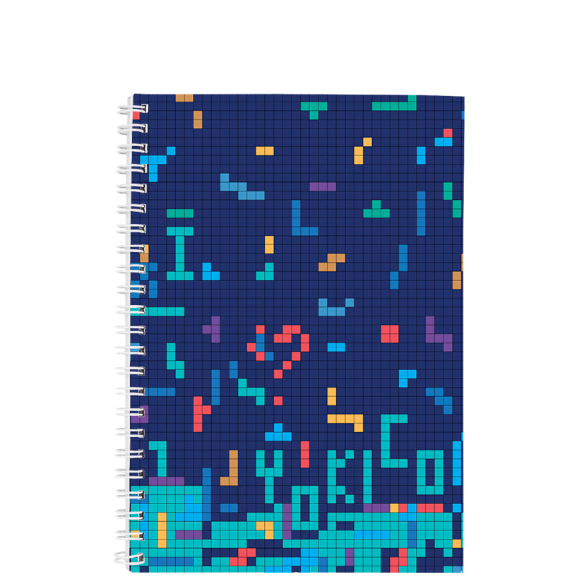 Blue BuildIt A5 Spiral Notebook – Yokico