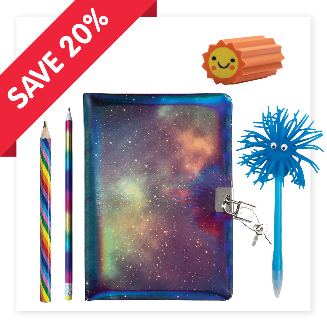 GP2504 - Galaxy PU Lockable Journal set – Yokico