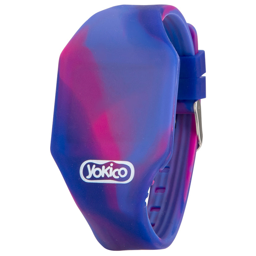 Pink Karoo Charm Silicone Watch – Yokico