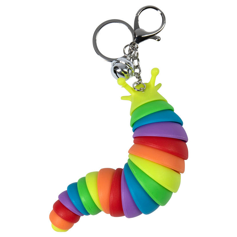 Rainbow Worm Fidget Keychain - Rainbow – Yokico