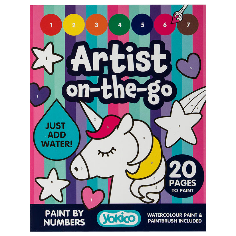 Gumdrops Paint by Numbers Book – Yokico