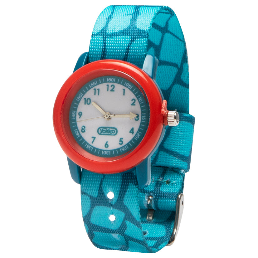 Neon Dino Fabric Watch – Yokico